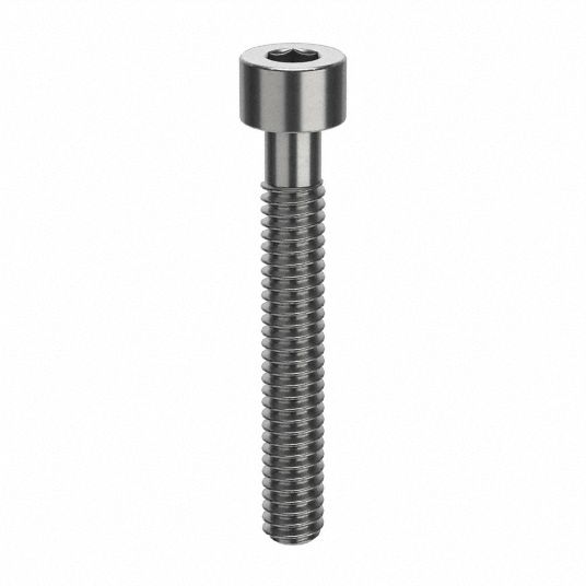 #5-40 Thread Size, 7/8 in Lg, Socket Head Cap Screw - 42KG14|B51050.012 ...