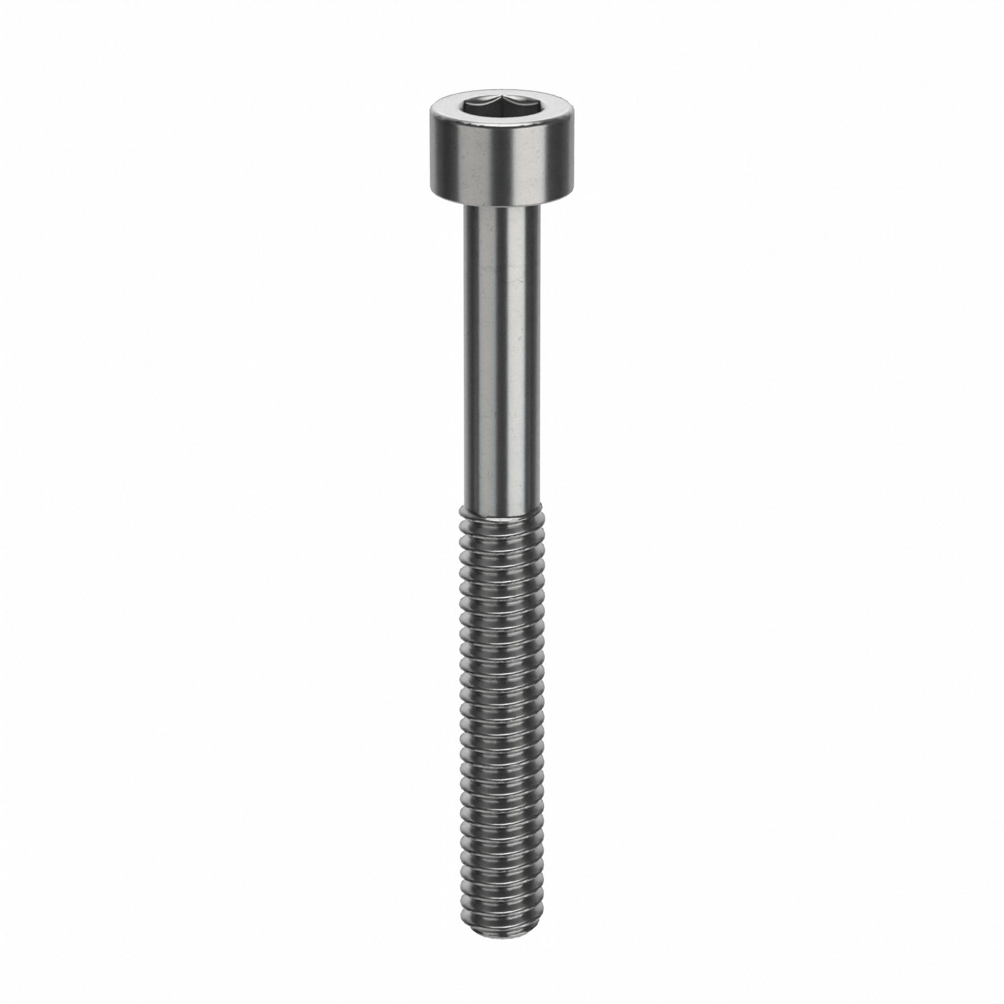 #8-32 Thread Size, 1 1/2 in Lg, Socket Head Cap Screw - 42KG47|B51050 ...