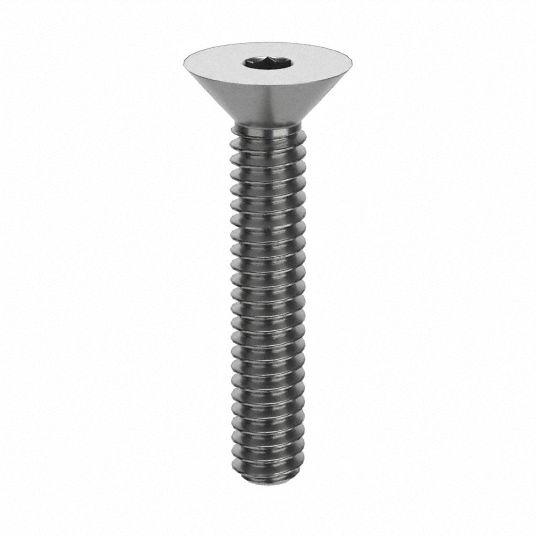 #2-56 Thread Size, 1/2 in Lg, Socket Flat Head Screw - 42KJ43|B51060 ...