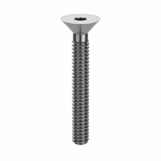 #3-48 Thread Size, 3/4 in Lg, Socket Flat Head Screw - 42KJ54|B51060 ...