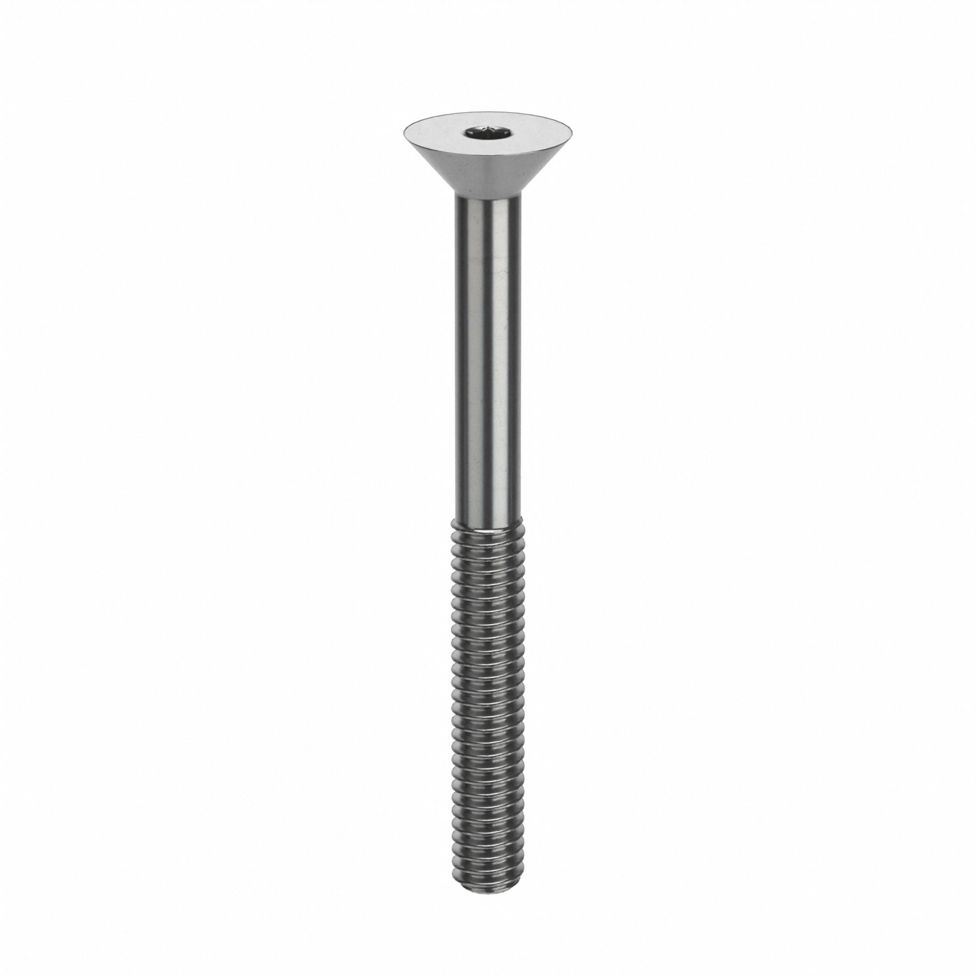 #8-32 Thread Size, 1 3/4 in Lg, Socket Flat Head Screw - 42KJ94|B51060 ...