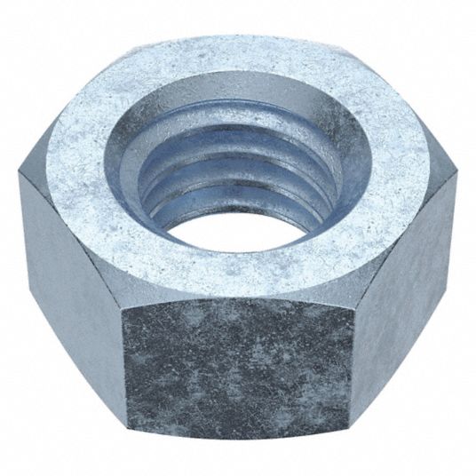 7/16"-14 Thread, 11/16 in Hex Wd, Hex Nut - 42KK77|B51080.043.0001 ...