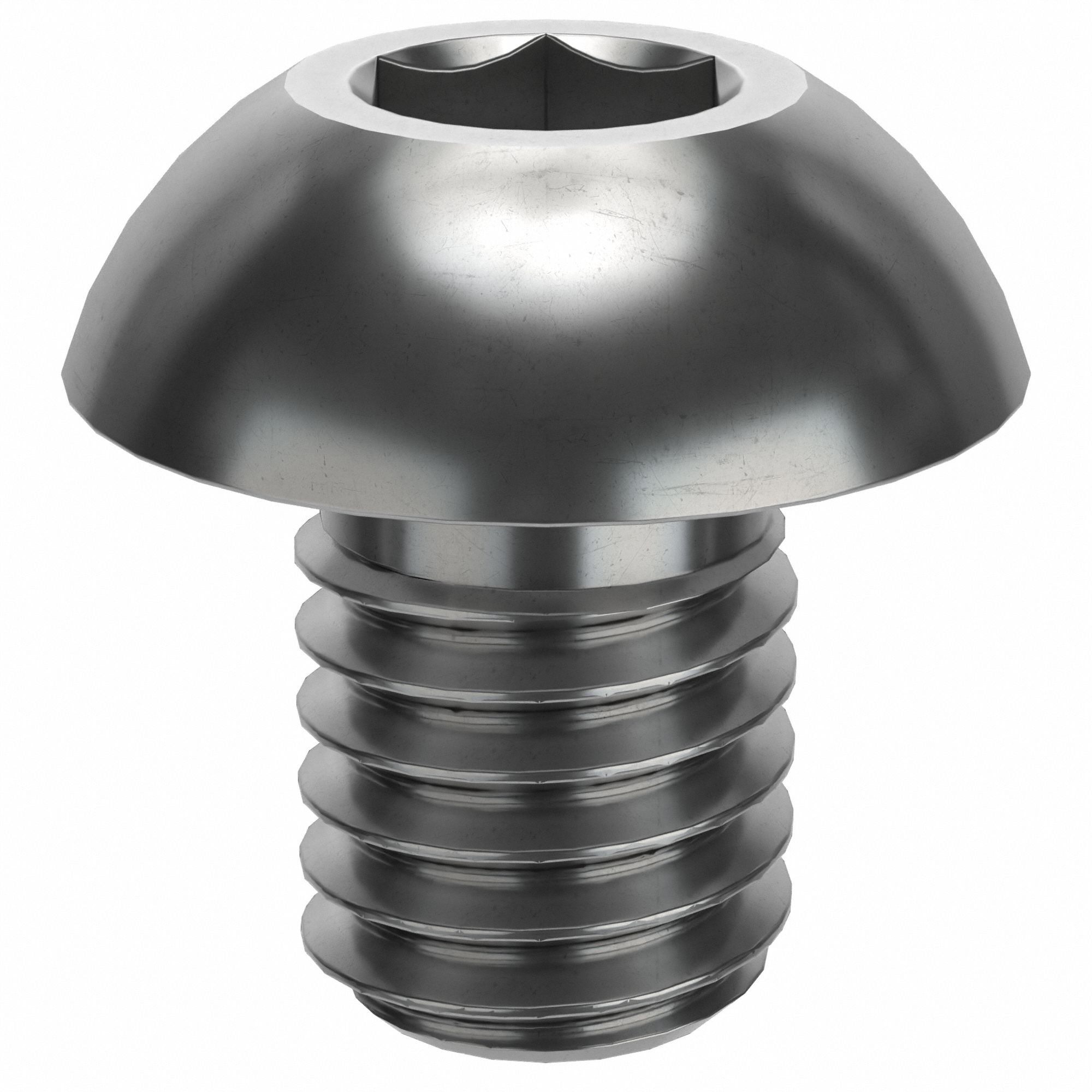 #10-32 Thread Size, 1/4 in Lg, Socket Head Cap Screw - 42KL02|B51130 ...
