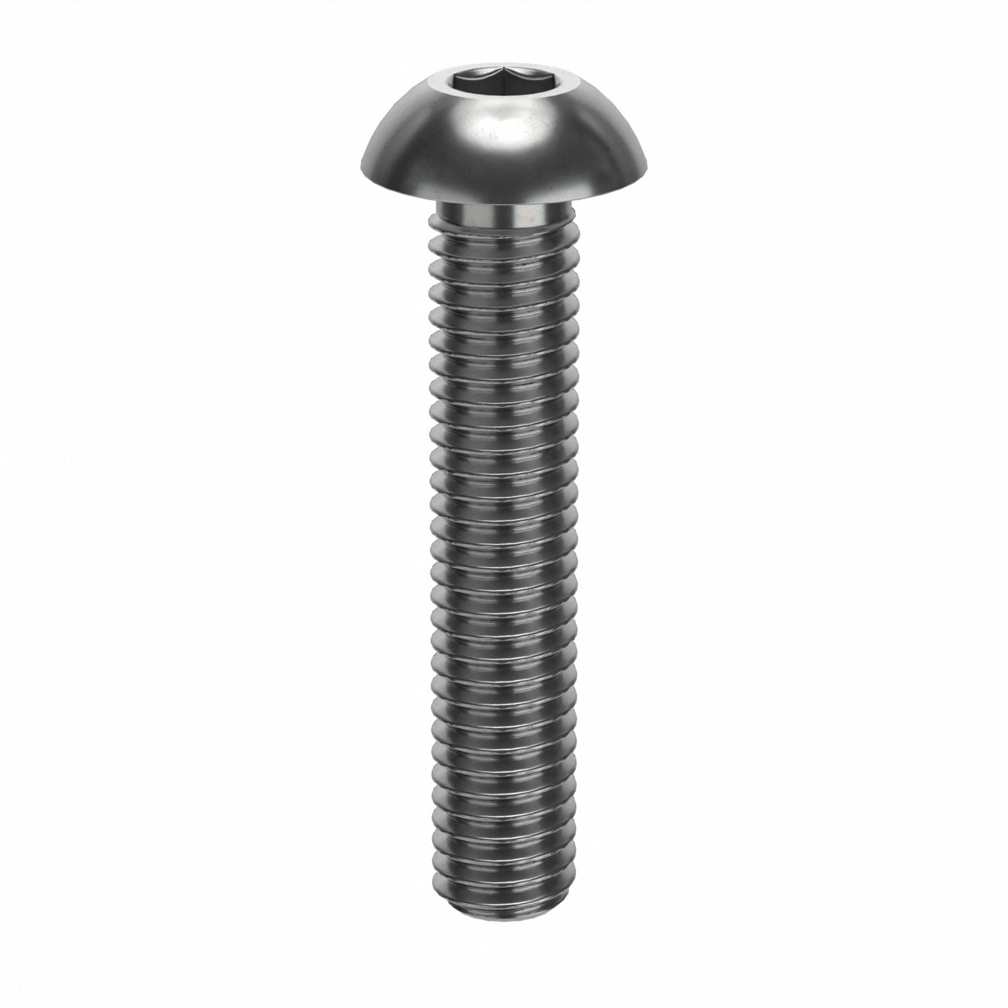#10-32 Thread Size, 1 in Lg, Socket Head Cap Screw - 42KL10|B51130.019. ...