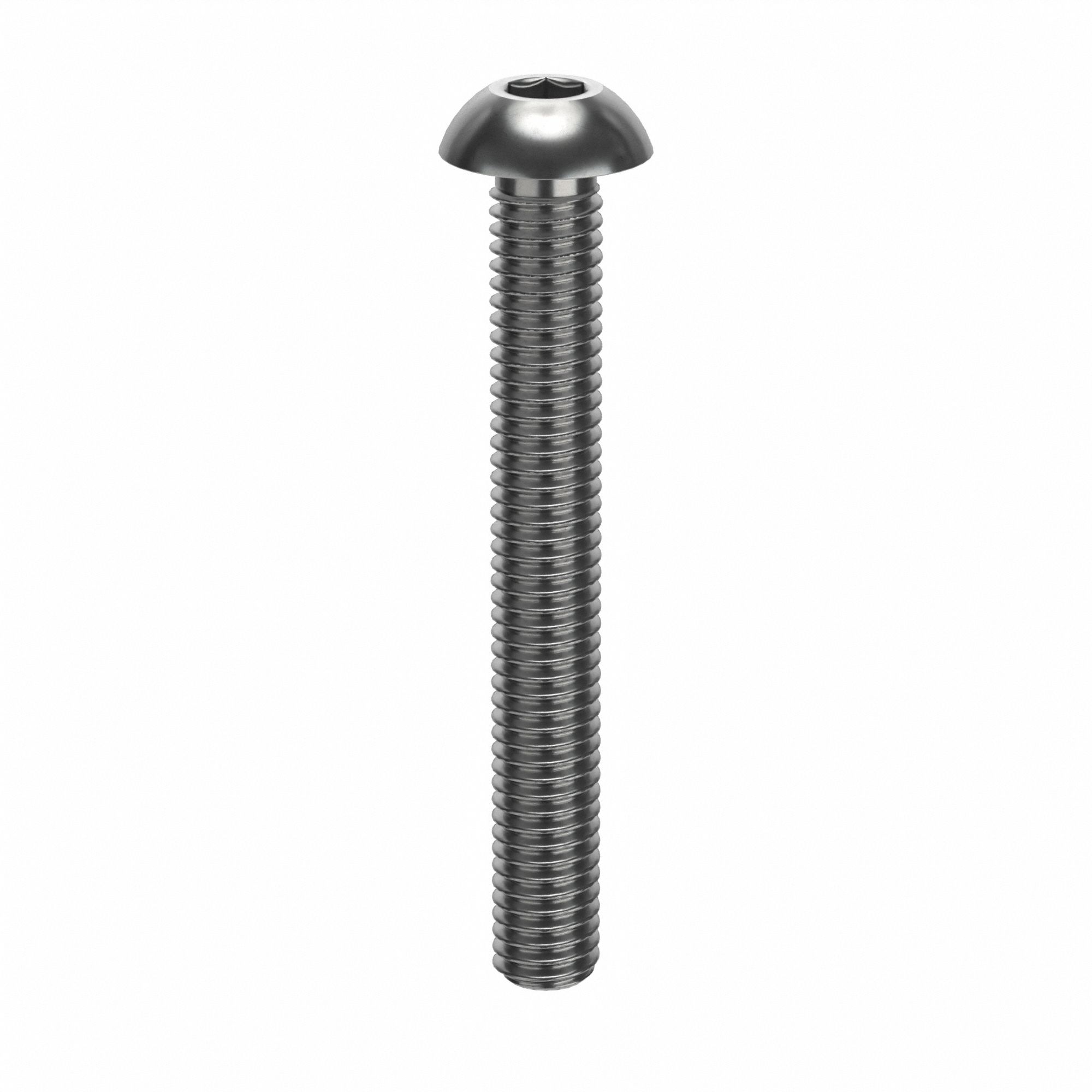 #10-32 Thread Size, 1 1/2 in Lg, Socket Head Cap Screw - 42KL12|B51130 ...