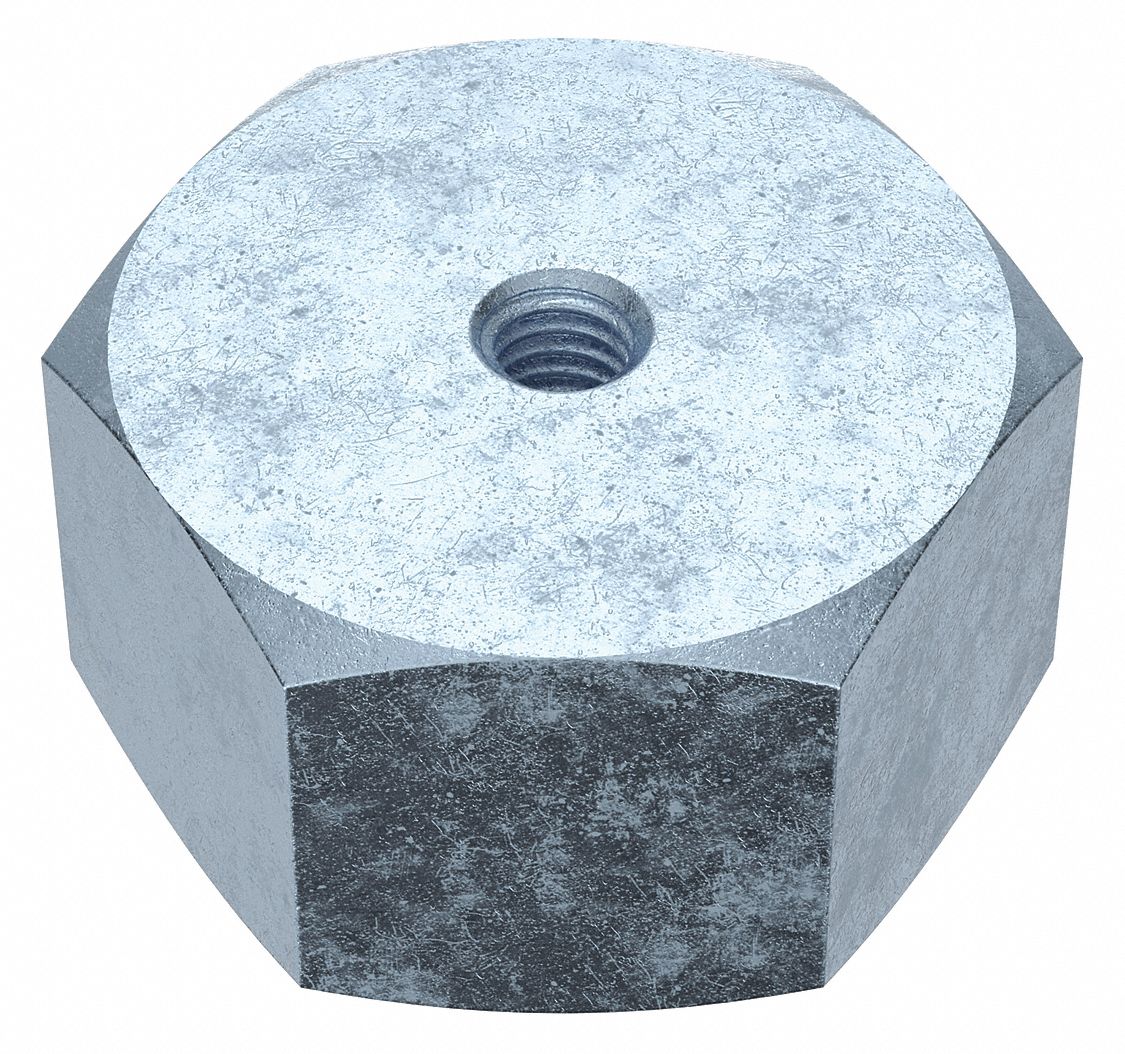 Std Hex, 1 1/8"-12 Thread, Hex Nut - 42KL29|B51160.112.0002 - Grainger