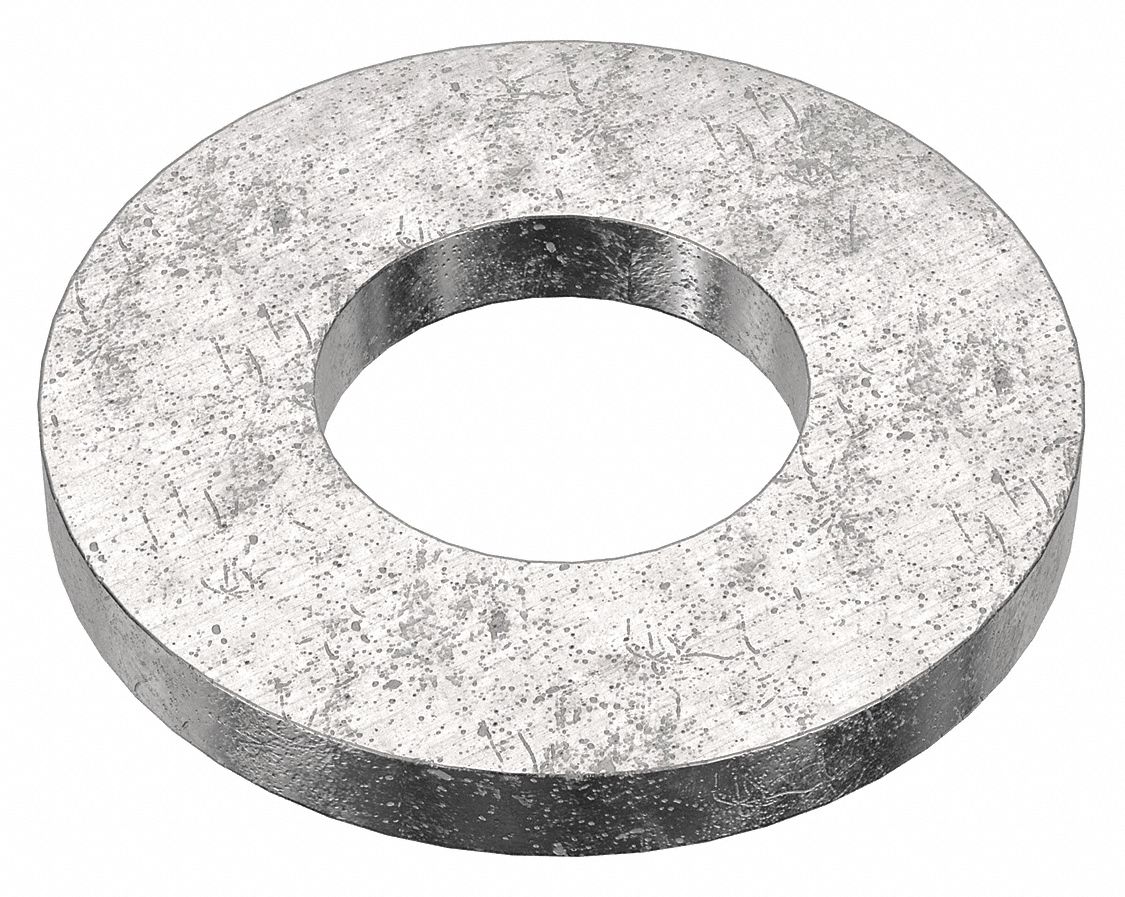 18-8, Stainless Steel, Flat Washer - 42KL96|B51410.050.0003 - Grainger