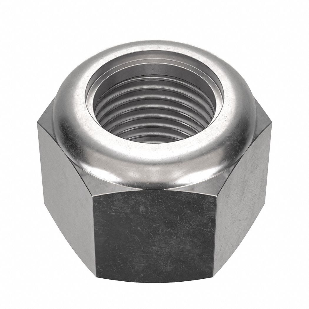 Nylon Insert, Std Hex, Lock Nut - 42KM34|B51411.050.0002 - Grainger
