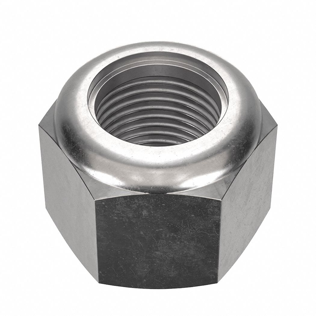 Nylon Insert, 5/8"-18 Thread Size, Lock Nut - 42KM36|B51411.062.0002 ...