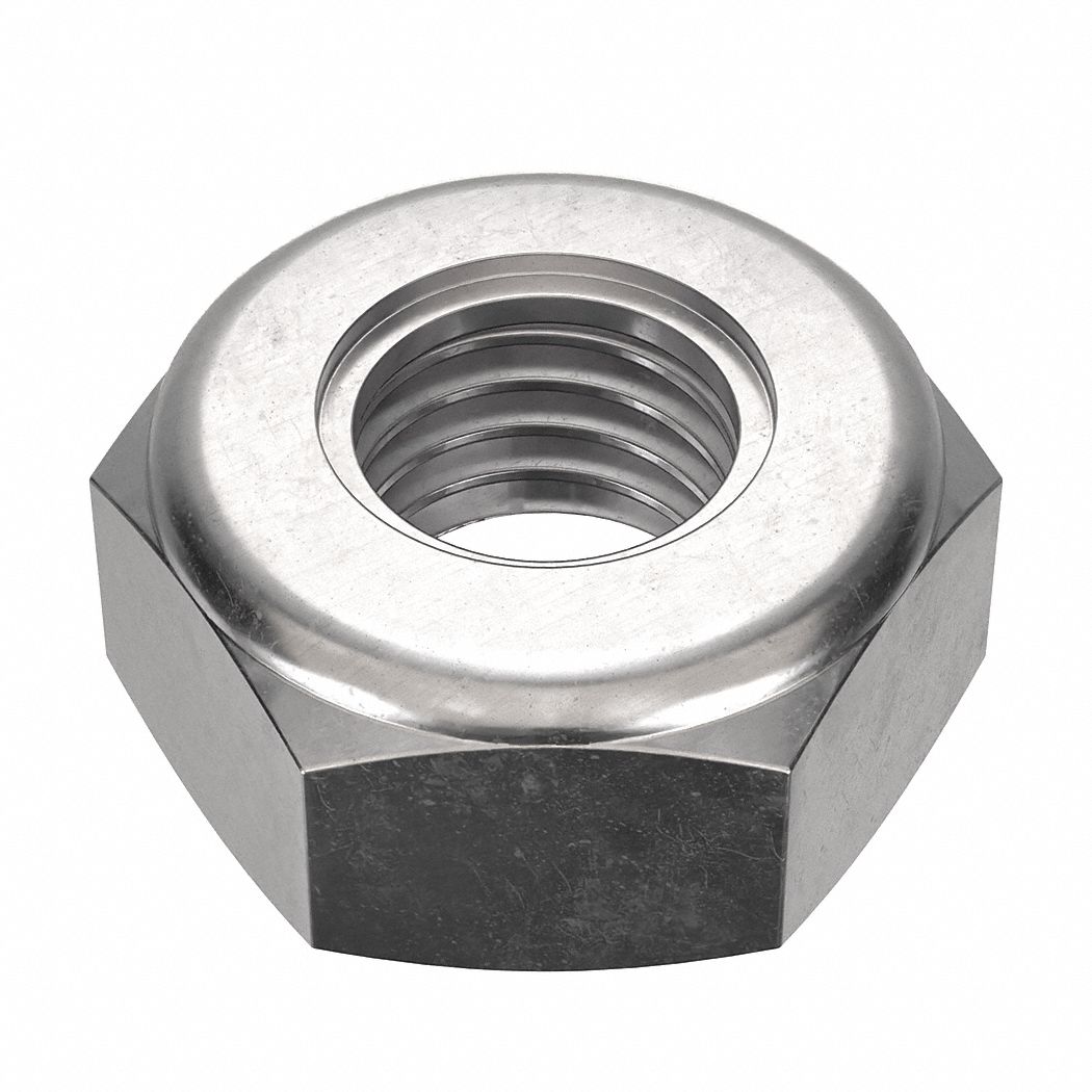 Nylon Insert, Jam Hex, Lock Nut - 42KM54|B51422.025.0002 - Grainger