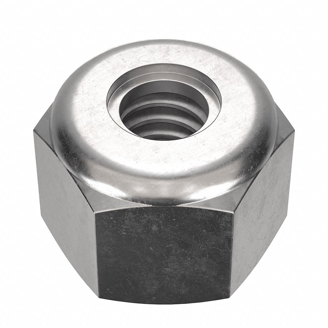Nylon Insert, Heavy Hex, Lock Nut - 22RV42|U51718.025.0001 - Grainger