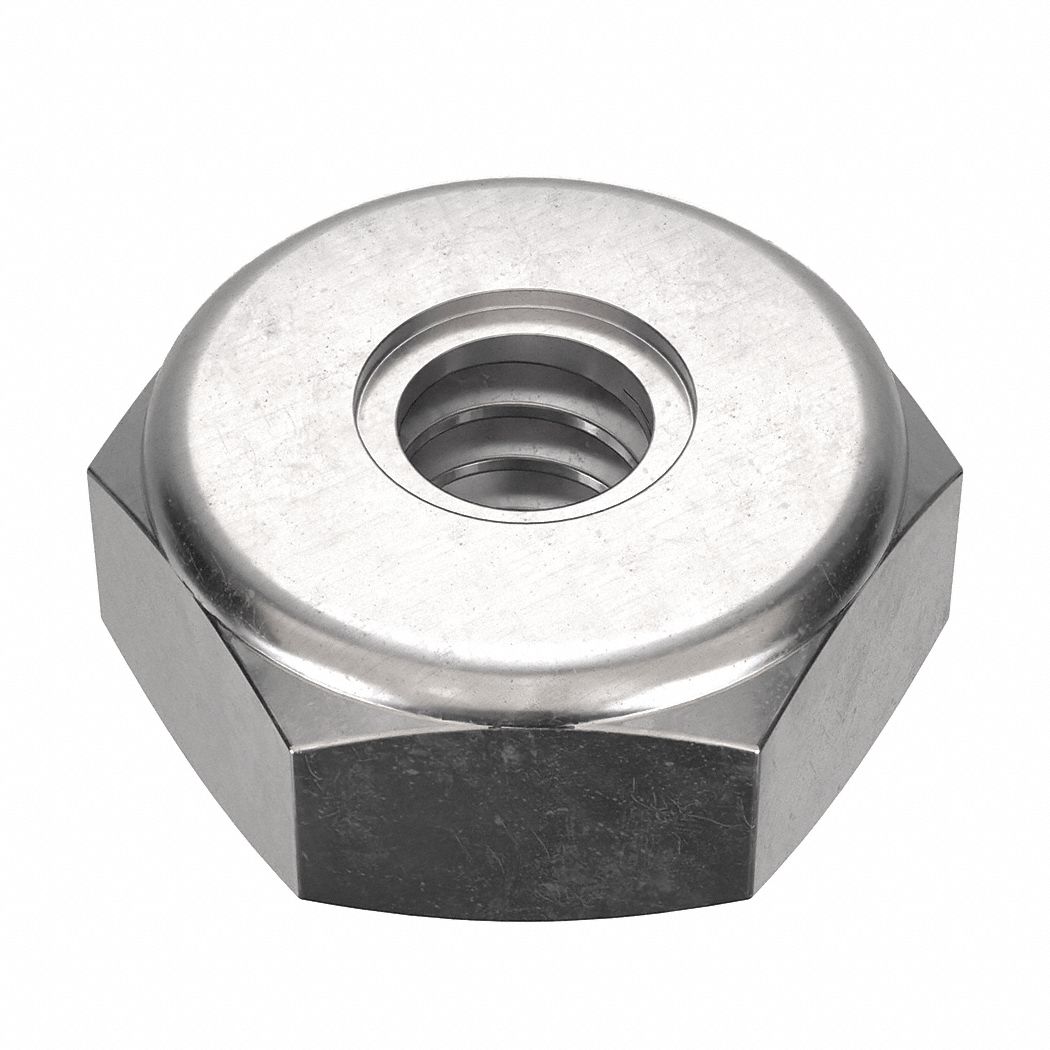 Nylon Insert, Jam Hex, Lock Nut - 42KN93|B51730.013.0001 - Grainger