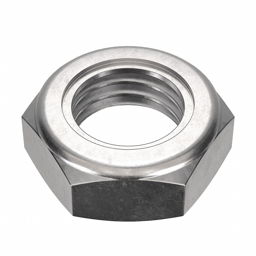 Nylon Insert, Jam Hex, Lock Nut - 42KP03|B51730.075.0001 - Grainger