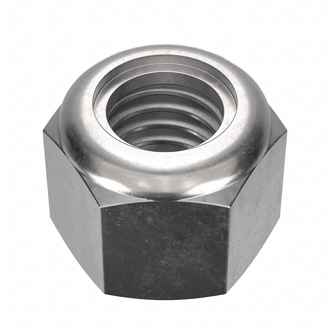 Nylon Insert, 3/8"-16 Thread Size, Lock Nut - 42KP15|B51738.037.0001 ...