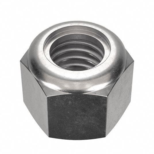 Nylon Insert, 3/8"-16 Thread Size, Lock Nut - 42KP15|B51738.037.0001 - Grainger