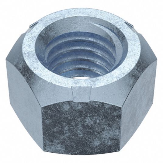 Top Lock Distorted Thread, 7/16"-14 Thread Size, Lock Nut - 42KP30 ...