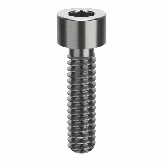 #10-24 Thread Size, 3/4 in Lg, Socket Head Cap Screw - 42KU04|B55050 ...