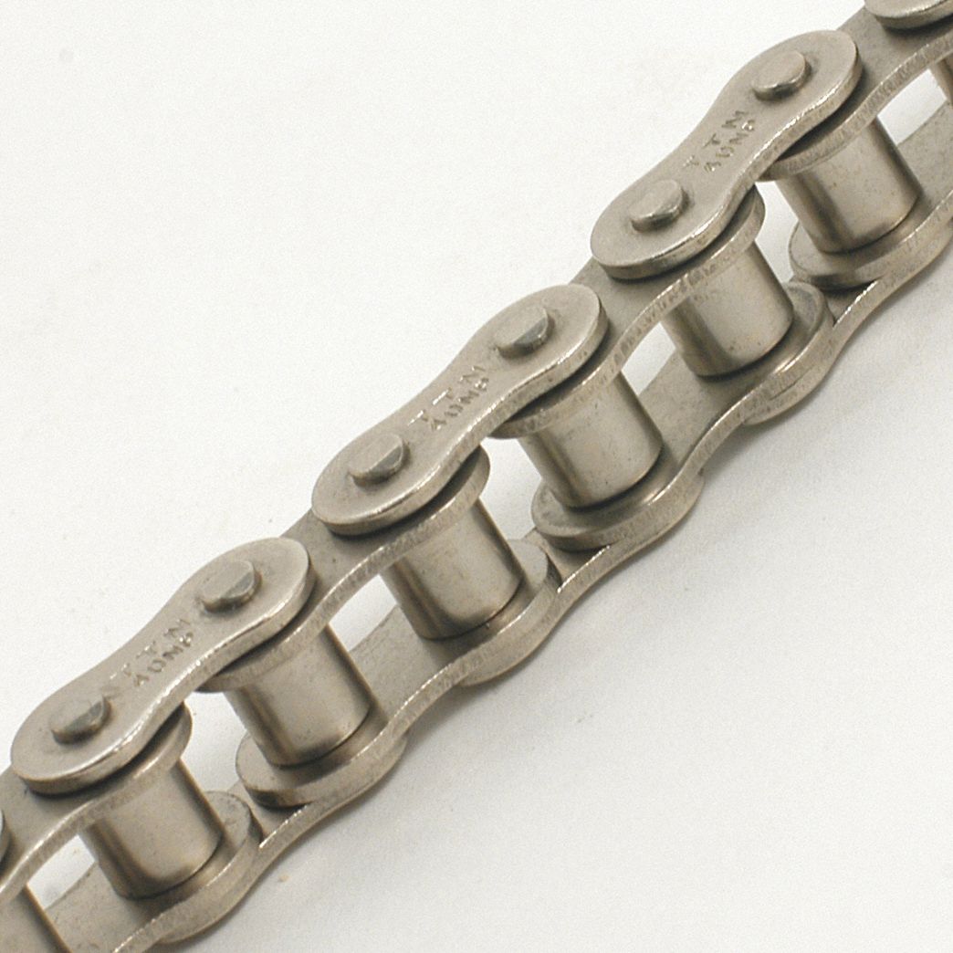 TRITAN, Single Strand, 50, Roller Chain - 42MK34|50-1NP X 50FT - Grainger