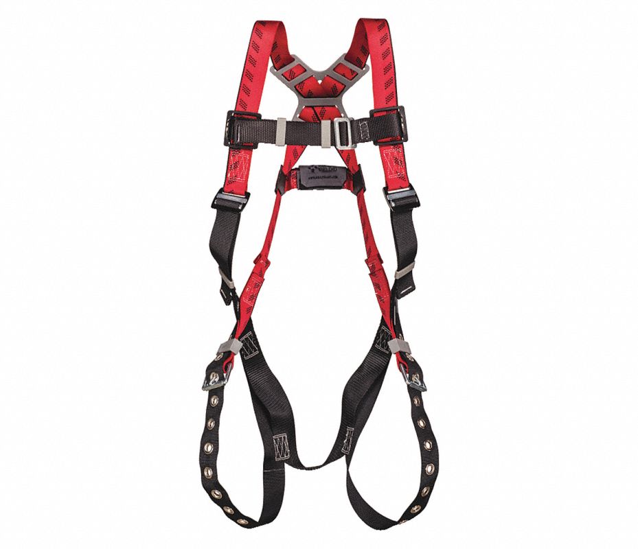 MSA Arnés de Cuerpo Completo 400 lb. Rojo Industria General - Arneses ...