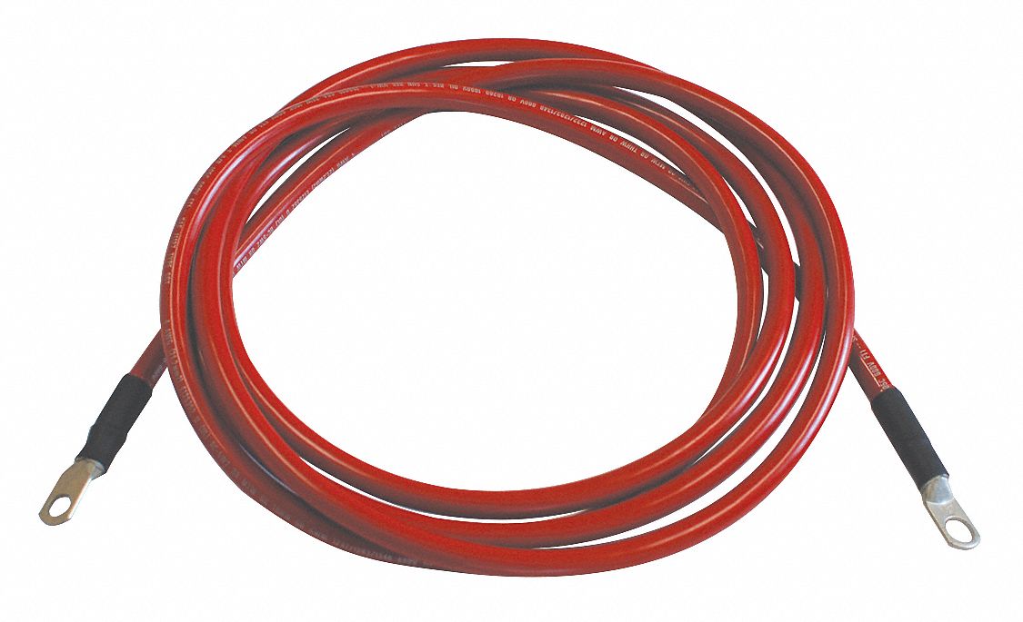 OASIS MANUFACTURING, PC10R, Red Power Cable Assembly, Red Power Cable ...
