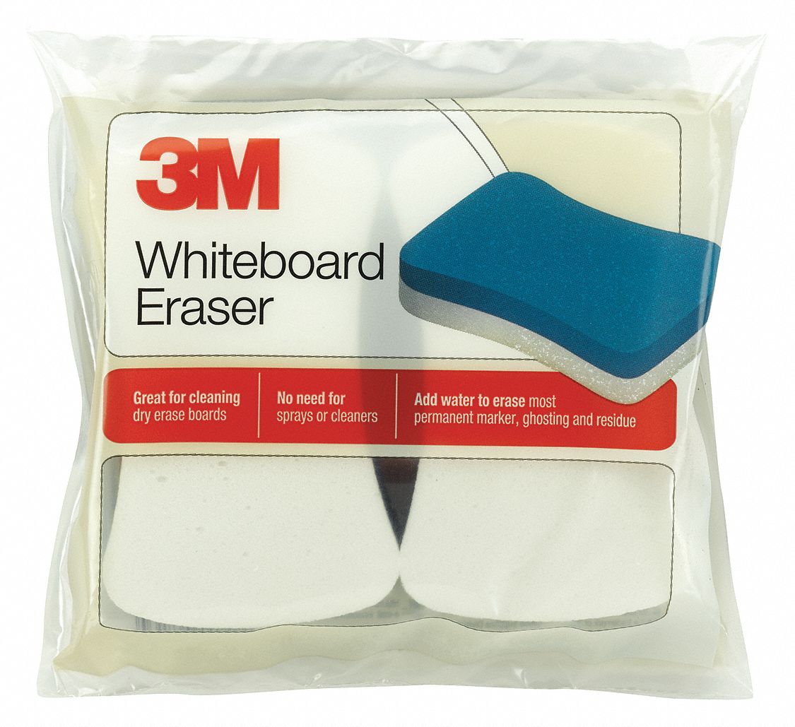 3M, Whiteboard Eraser - 42NM20|581WBE - Grainger