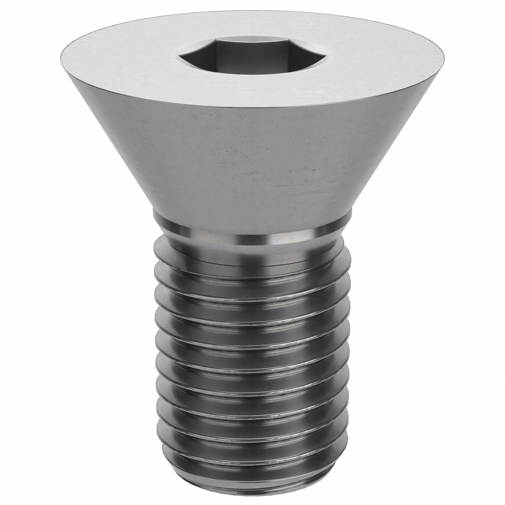 M16-2 Thread Size, 35 mm Lg, Socket Flat Head Screw - 42NN85|M51060.160 ...