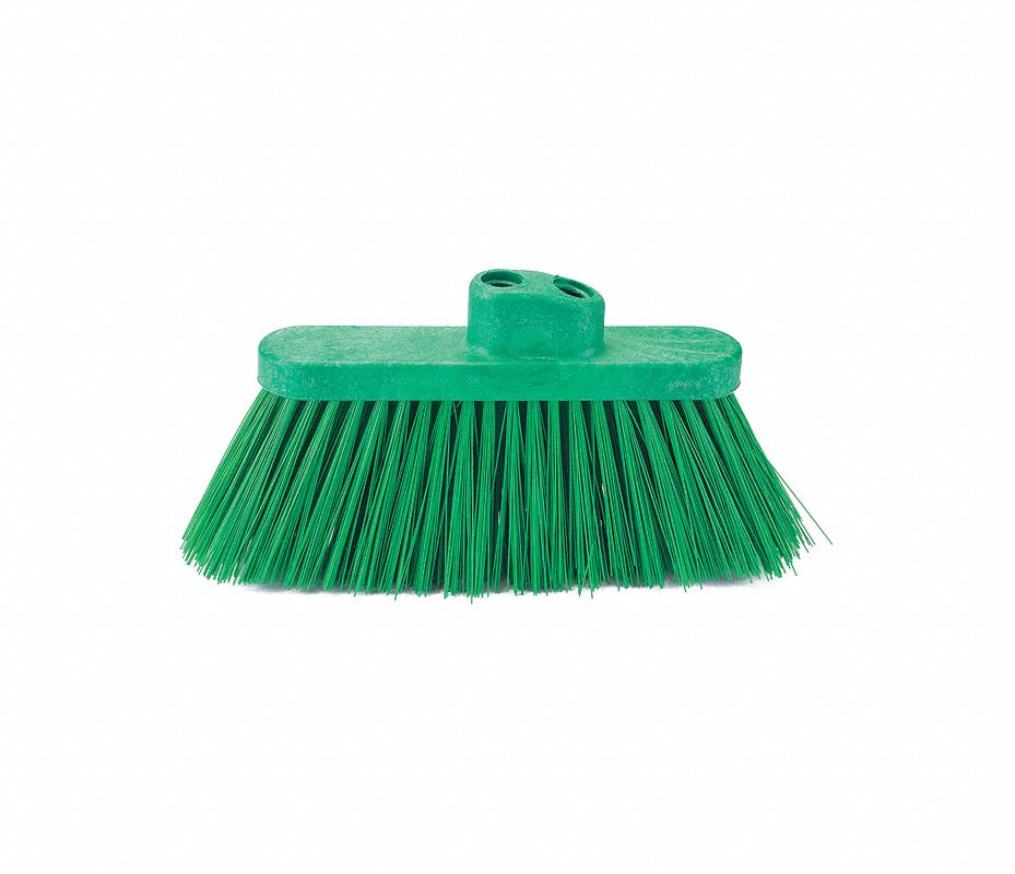 BRUSHTECH Escoba Angular, PBT, 10", Verde - 42NP22 | 4701G - Grainger ...