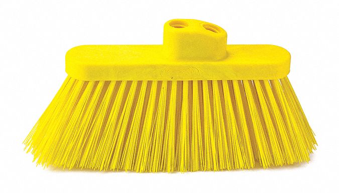 BRUSHTECH Escoba Angular, PBT, 10", Amarillo - 42NP25 | 4701Y ...