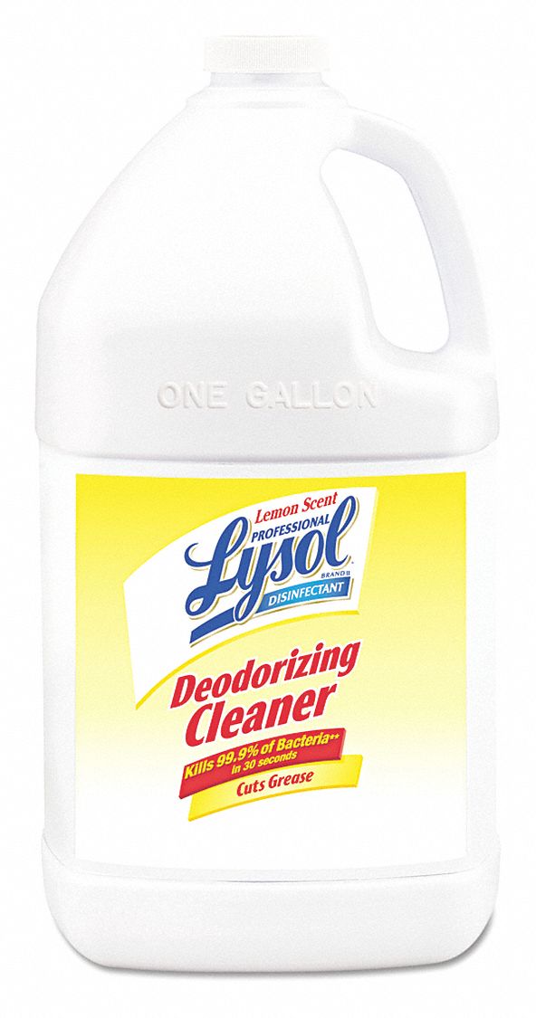 LYSOL, Lemon, Cleaner and Disinfectant - 42PA15|36241-76334 - Grainger