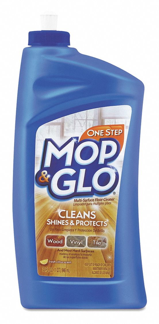 MOP & GLO, Bottle, 32 oz Container Size, Floor Cleaner - 42PA36|19200 ...