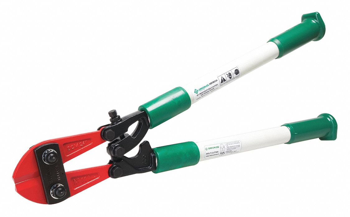 Bolt Cutter, Handle Material Fiberglass, 24 in Overall Length - Grainger