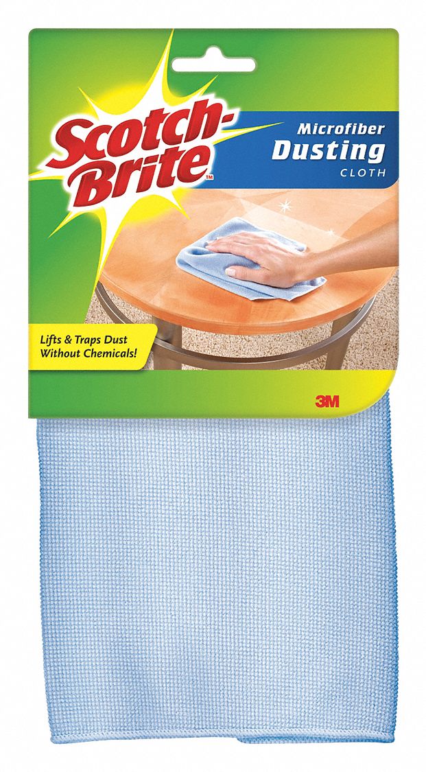 SCOTCH-BRITE, Microfiber, Blue, High Performance Cloth - 42TY99|2011 ...