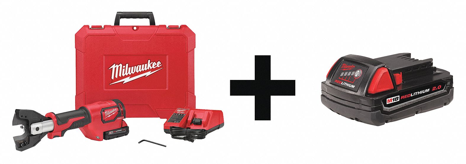 Cordless Cable Cutter Kit,18.0V,2.0Ah - Grainger