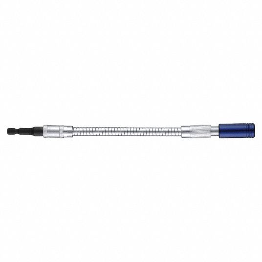 1/4 in Hex Quick Connect Flexible Extension, 1/4 in Hex Power Drive ...