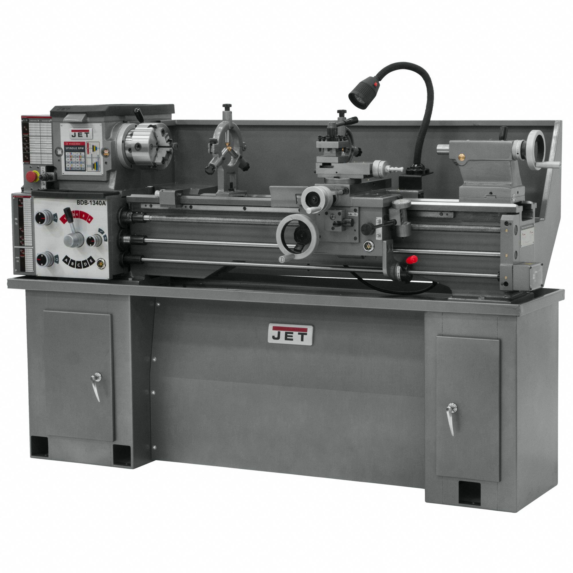 JET, BDB-1340A, 13" x 40", Lathe - 42W779|321360A - Grainger