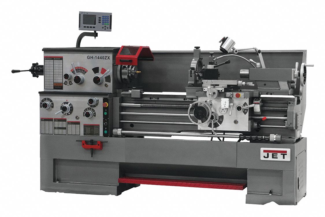 JET, GH-1440ZX, 14" x 40", Lathe - 42W792|321910 - Grainger