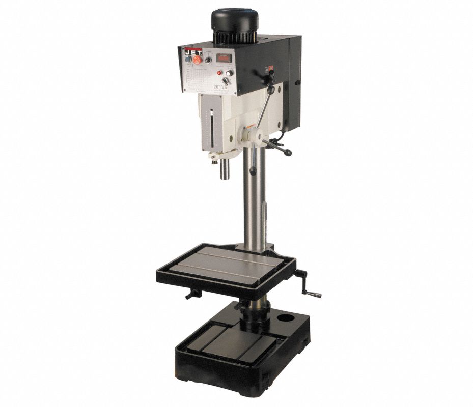 JET Prensa Taladradora de Piso, HP del Motor 2, Tipo de Impulsión ...