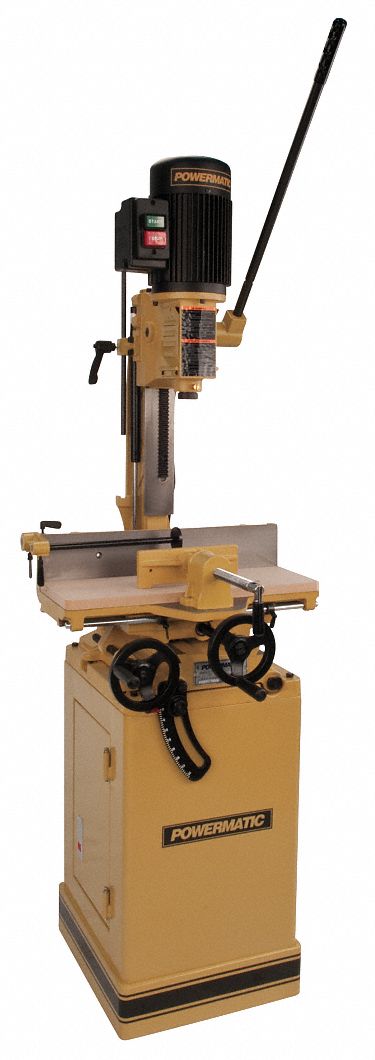 POWERMATIC Mortising Machine: 115/230V, Single-Phase, 1 hp, 5.5/11 A, 1 ...