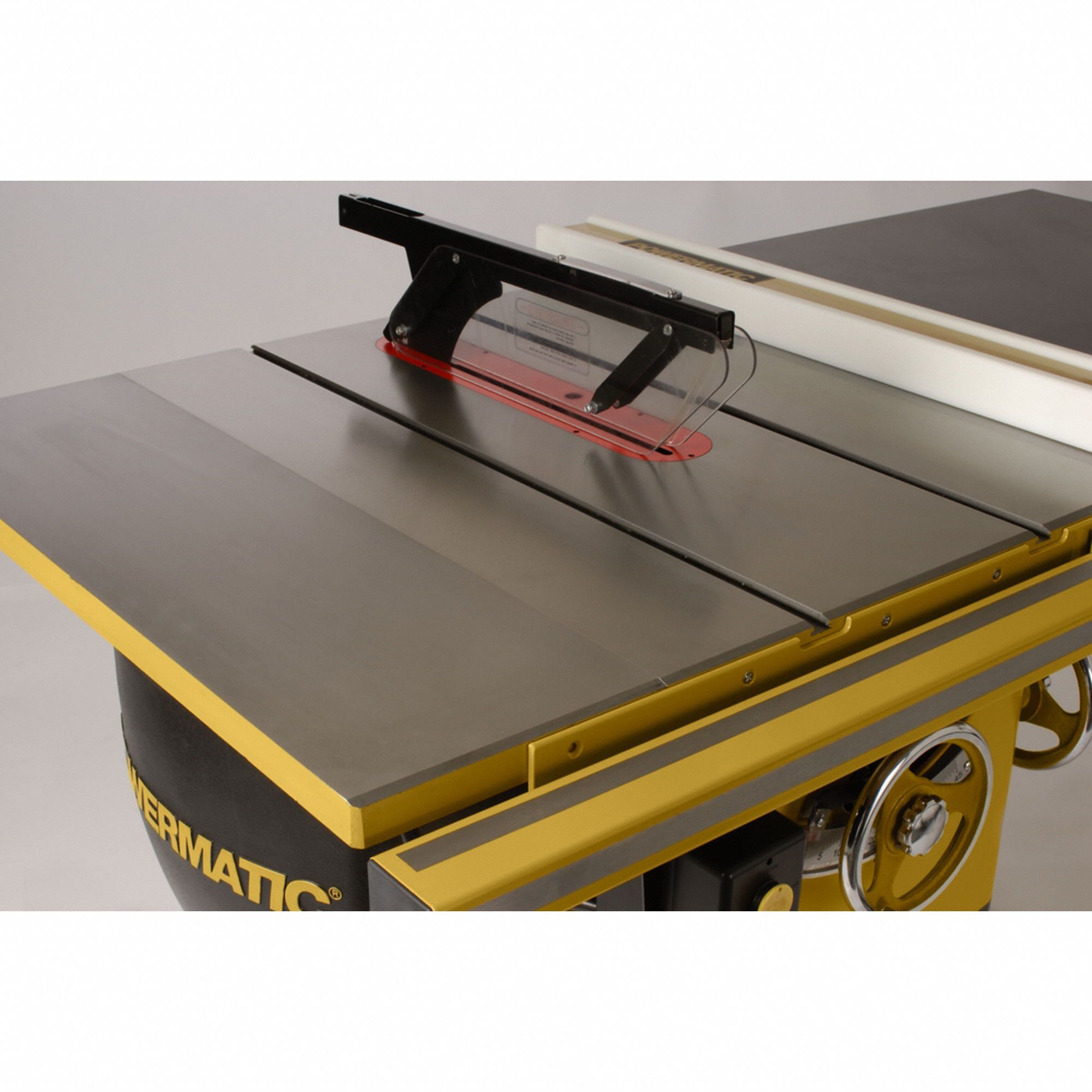 POWERMATIC Table Saw, Cabinet Stand Type, 14 in Blade Dia., 1 in Arbor ...