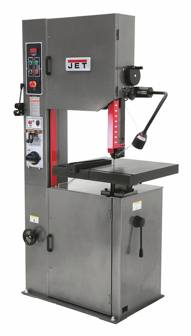 JET, 15 1/2 in Throat Dp - Vertical, 82 to 3,950 SFPM, Band Saw ...