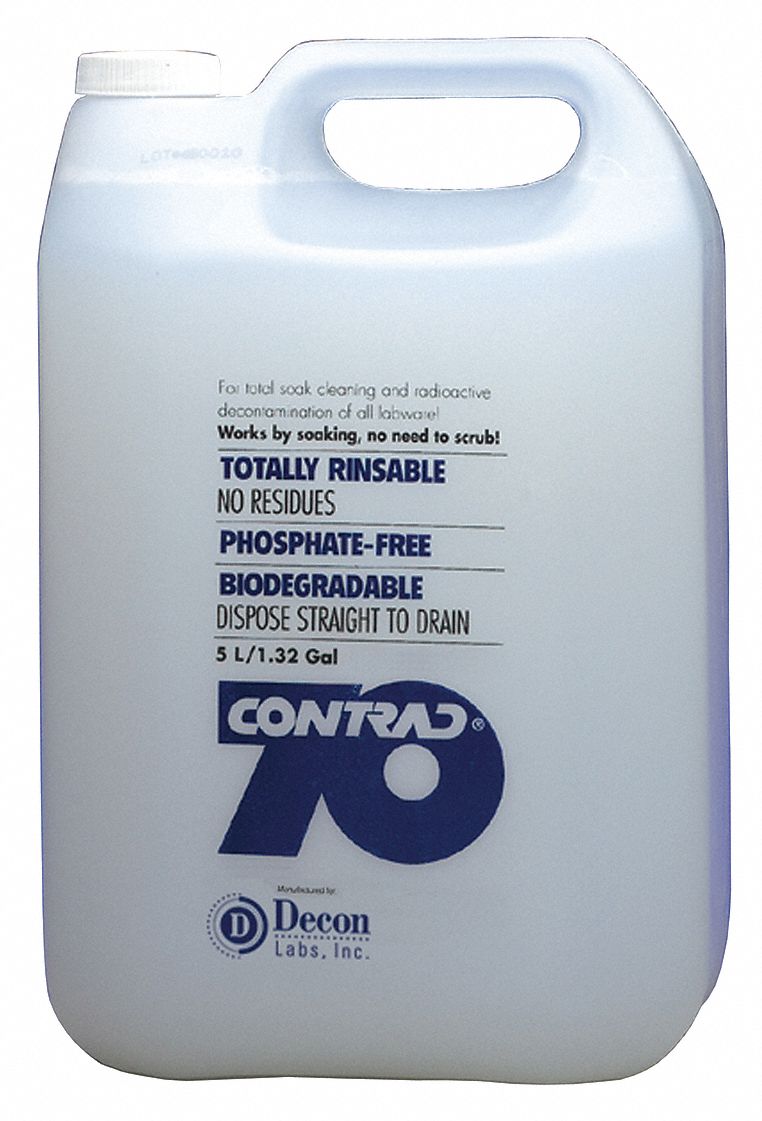 DECON LABORATORIES, 20 L Container Size, Liquid, Detergent - 42X048 ...