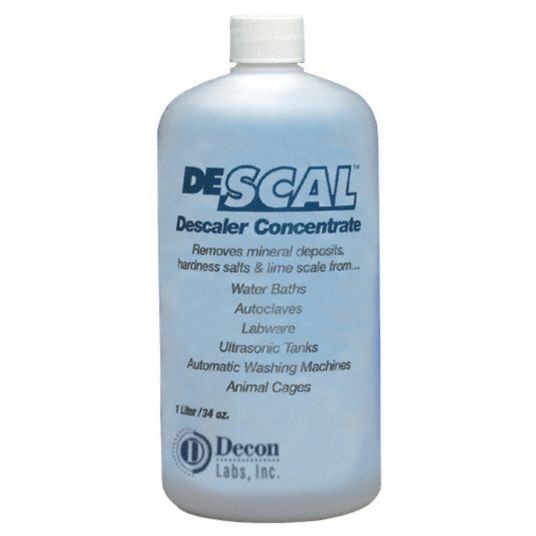 DECON LABORATORIES, 10 L Container Size, Liquid, Acidic Detergent ...