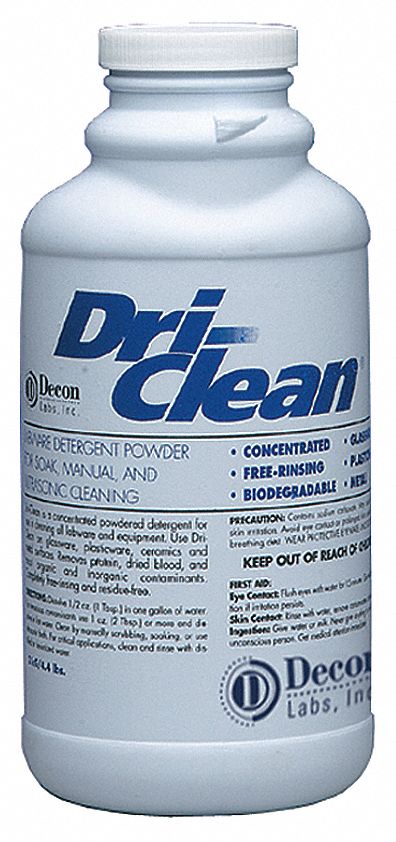 DECON LABORATORIES, 2 kg Container Size, Powder, Detergent - 42X063 ...