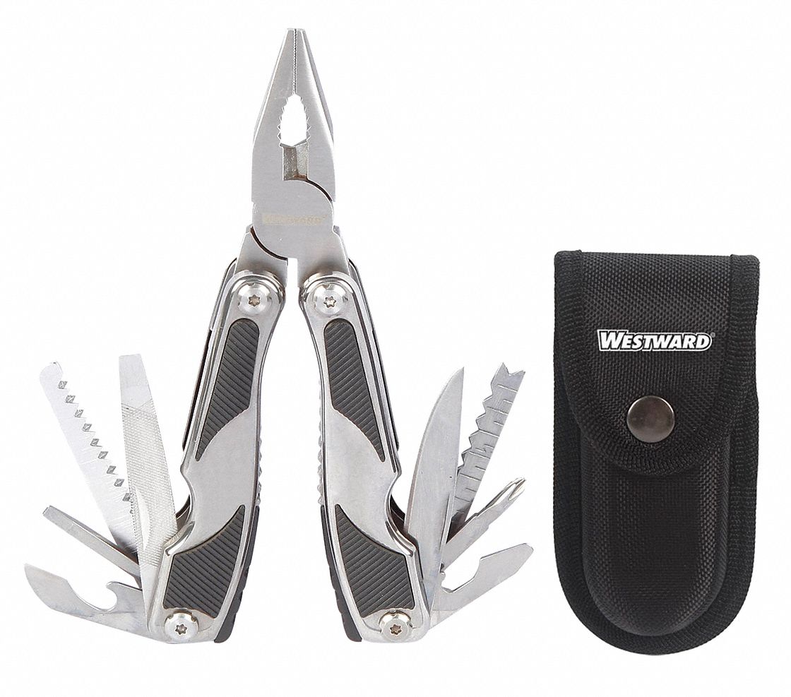 Multi-Tool, Aluminum, Number of Tools 9 - Grainger