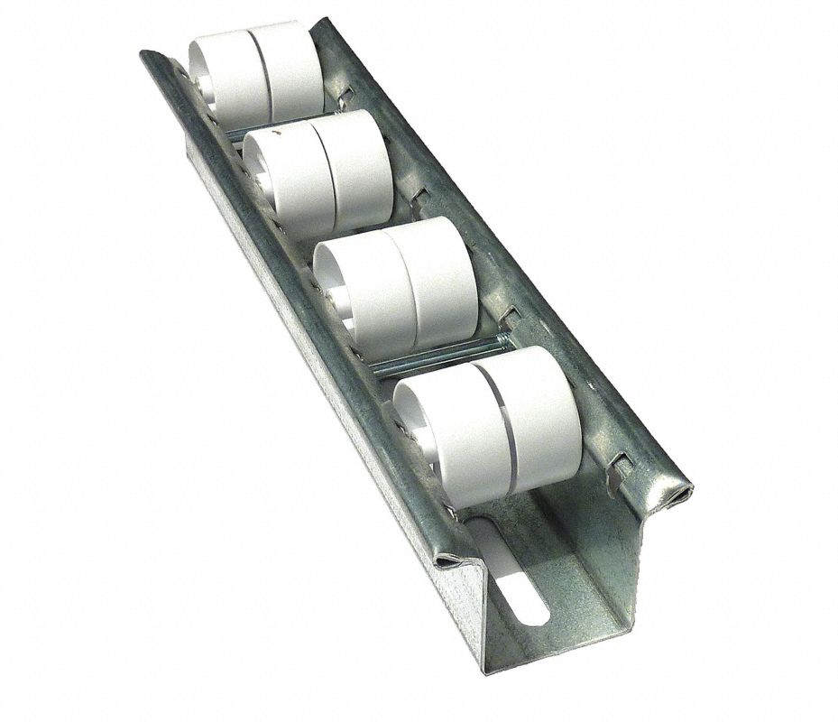 ASHLAND CONVEYOR RaIl de Flujo,5 pies L,3"OAW,U-Channel - Riel de Flujo ...