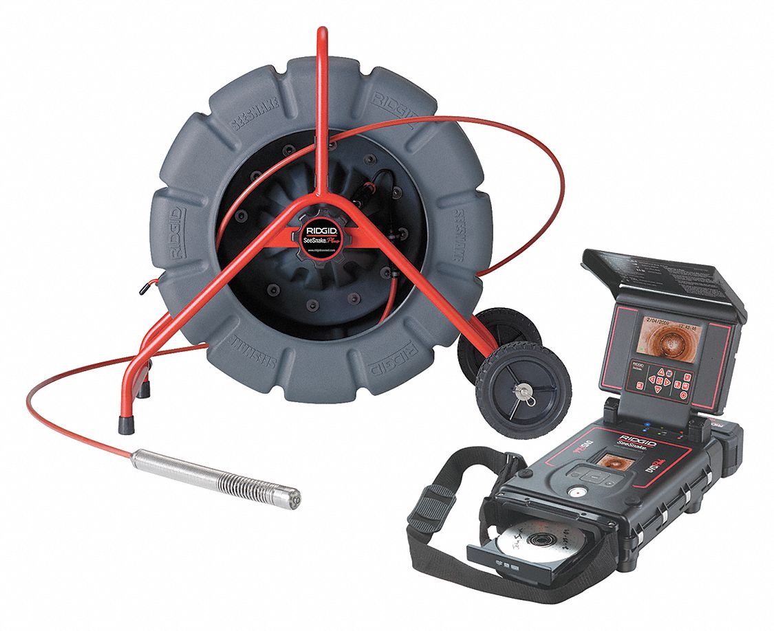 RIDGID Pipe Inspection Camera Reel Kit, 325 ft L - 42XD43|13998/33198 ...