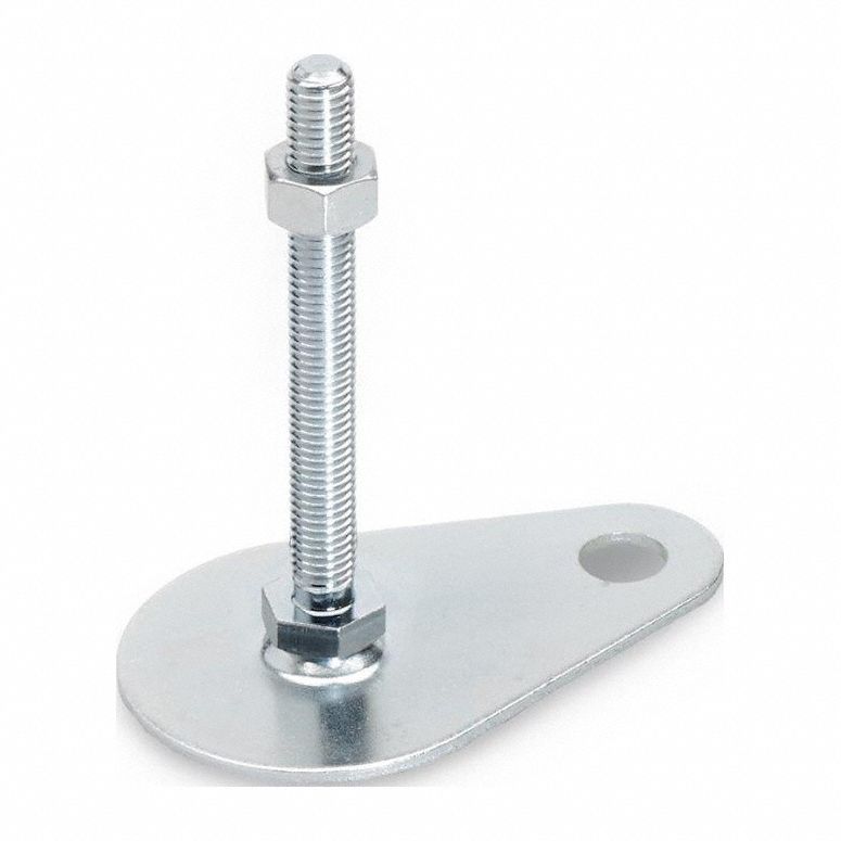 JW WINCO, Swiveling Stud, 3/8"-16 Thread Size, Male-End Leveling Mount ...