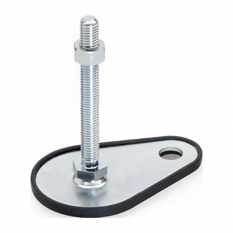JW WINCO, Swiveling Stud, 3/8"-16 Thread Size, Male-End Leveling Mount ...