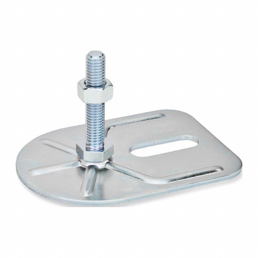 JW WINCO, Swiveling Stud, 1/2"-13 Thread Size, Male-End Leveling Mount ...