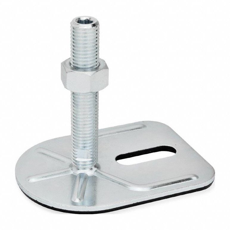 JW WINCO, Swiveling Stud, 5/8"-11 Thread Size, Male-End Leveling Mount ...